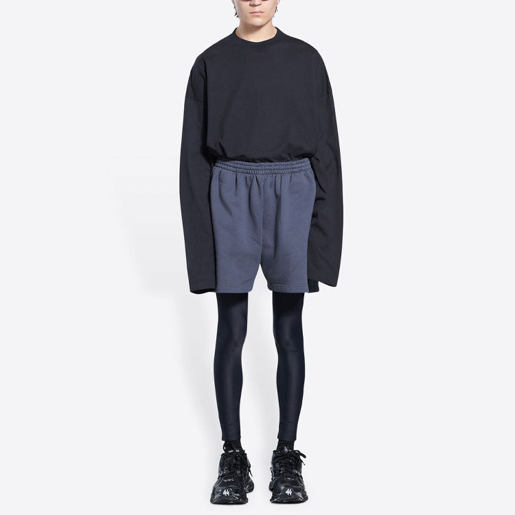 BALENCIAGA Balenciaga Political Campaign Sweat Shorts